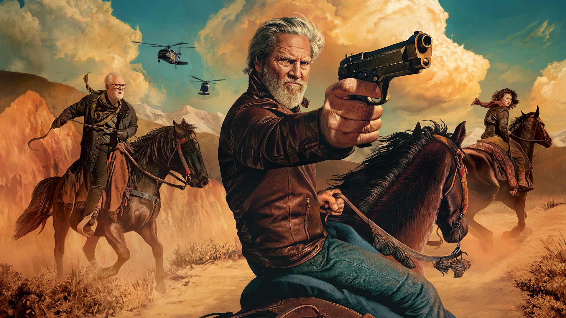 The Old Man Action Thriller Series, now streaming on Disney+