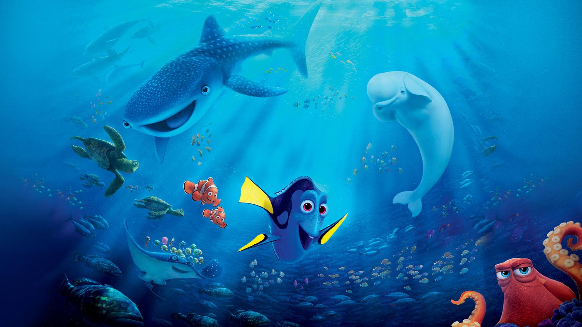 Finding Dory on Disney+ Lebanon | English Arabic (Classical Egyptian ...