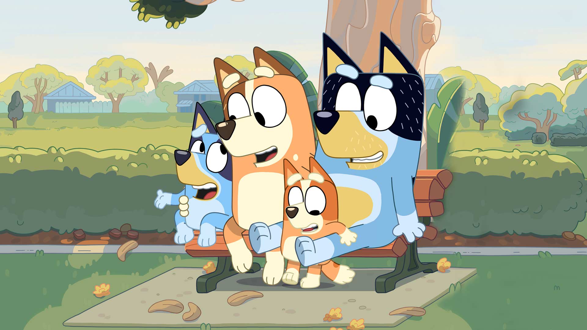 Bluey on Disney+ Iraq | English Cantonese Spanish Castilian (European ...