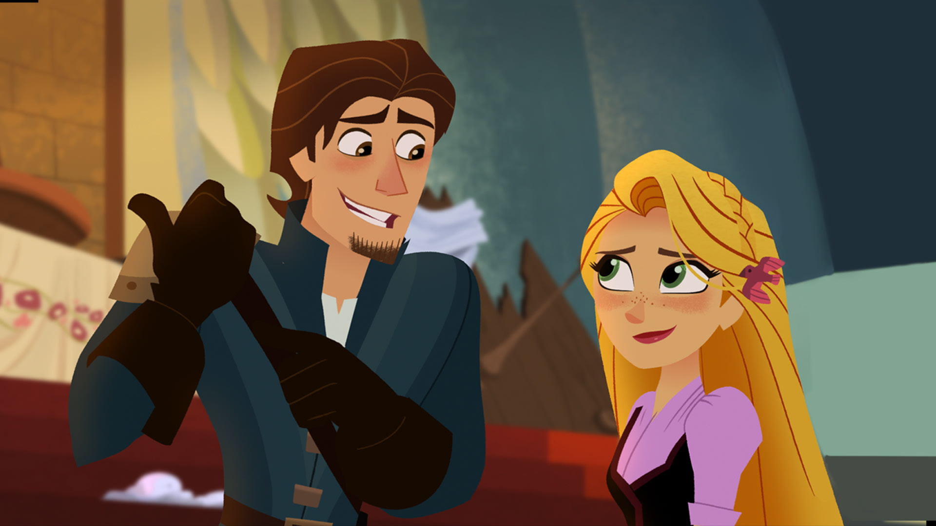 Rapunzel’s Tangled Adventure on Disney+ Palestine | Arabic (Modern ...