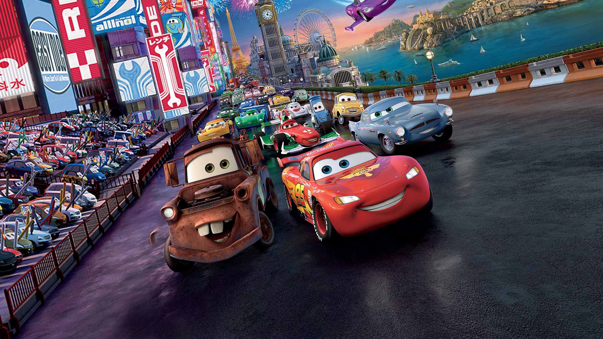 Cars 2 full movie. Kids film di Disney+.