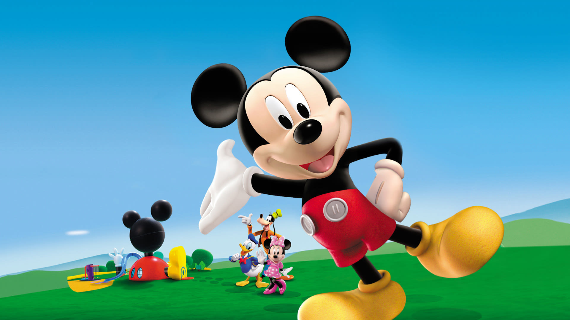 Mickey Mouse Clubhouse on Disney+ Yemen | English Arabic (Modern ...