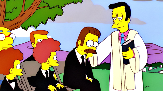 Nonton The Simpsons Season 11 Episode 14 - Alone Again, Natura-Diddly ...