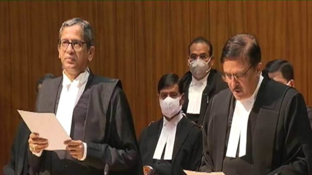 In A First, 9 Supreme Court Judges Take Oath In One Go