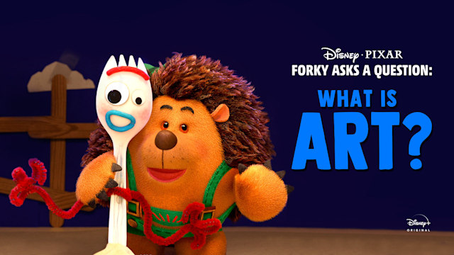 Forky Asks A Question: What is Art? full movie. Kids film di Disney+ ...
