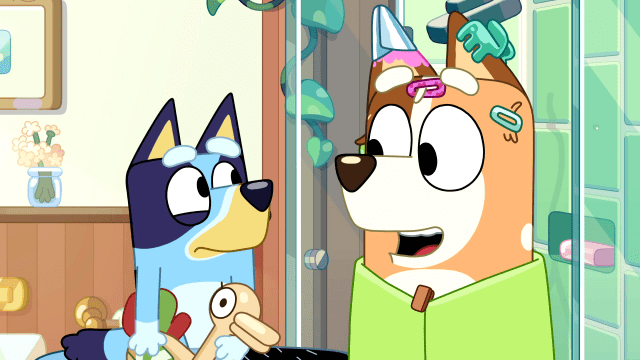 Nonton Bluey Season 2 Episode 4 - Rug Island / Hairdressers / Sticky ...