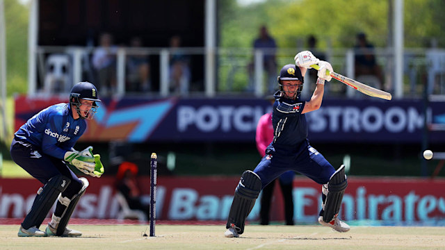 Cricket: Replay: ICC U-19 Men's CWC - SCO vs ENG