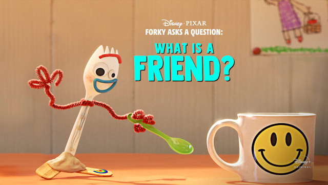Forky Asks A Question: What is a Friend? - Disney+ Hotstar