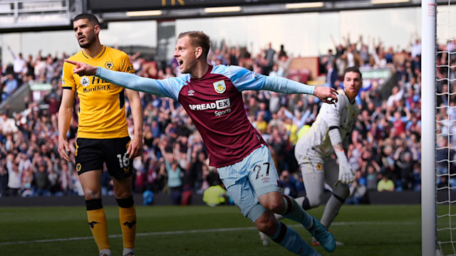 Football: GW 34: Burnley 1-0 Wolves