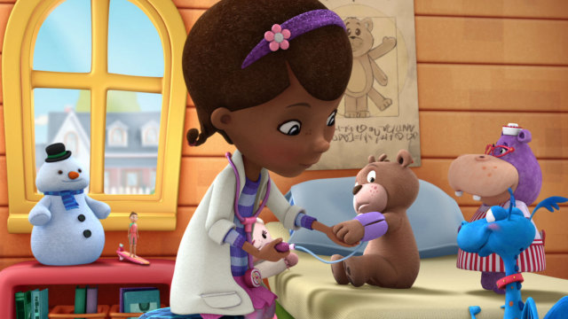 Nonton Doc McStuffins Season 3 Episode 1 - A Big Pain in Teddy's Tummy ...