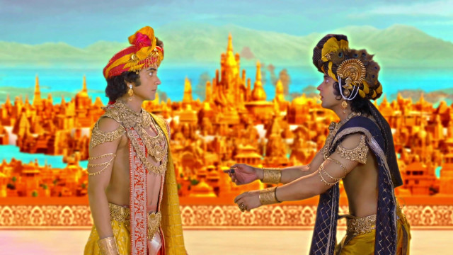 Radha Krishna Watch Episode 426 Krishna Kills Bonrag On Disney Hotstar