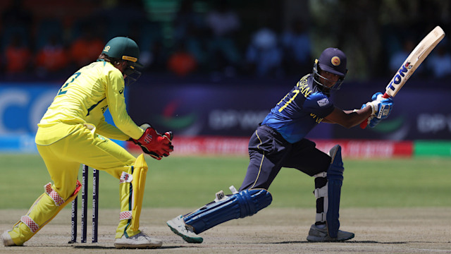 Cricket: Replay: ICC U-19 Men's CWC - AUS vs SL