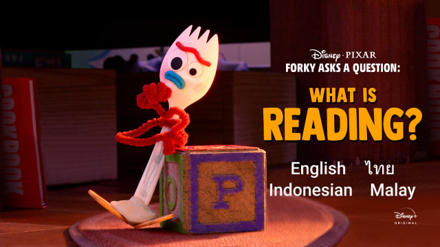Forky Asks A Question: What is Reading? - Disney+ Hotstar