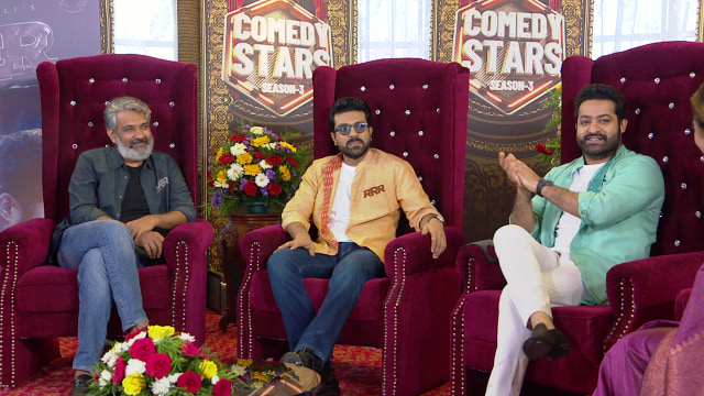 Comedy Stars - Watch Episode 25 - RRR Team Rock the Stage on Disney+ ...