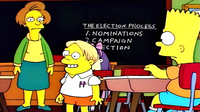 Nonton The Simpsons Season 2 Episode 19 - Lisa's Substitute di Disney+