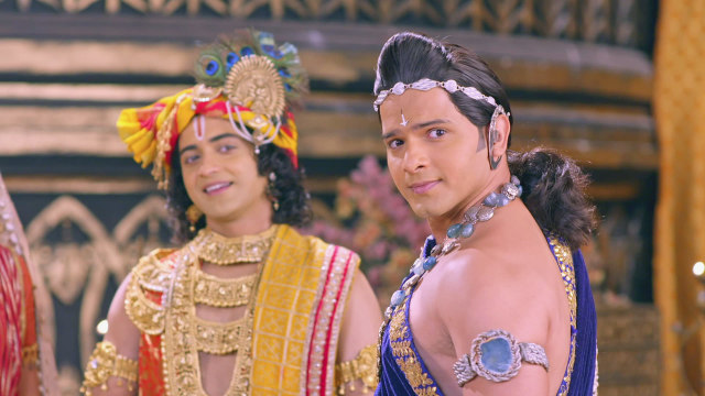 RadhaKrishn - Watch Episode 281 - Krishna Challenges Balaram on Disney+ ...