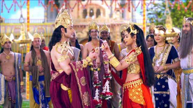 Namah Laxmi Narayan - Watch Episode 55 - Laxmi, Narayan's Blissful Union on Disney+ Hotstar