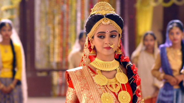 RadhaKrishn - Watch Episode 421 - Krishna, Rukmini's Garland Ceremony ...