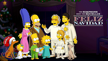 The Simpsons meet the Bocellis in “Feliz Navidad” - Disney+ Hotstar