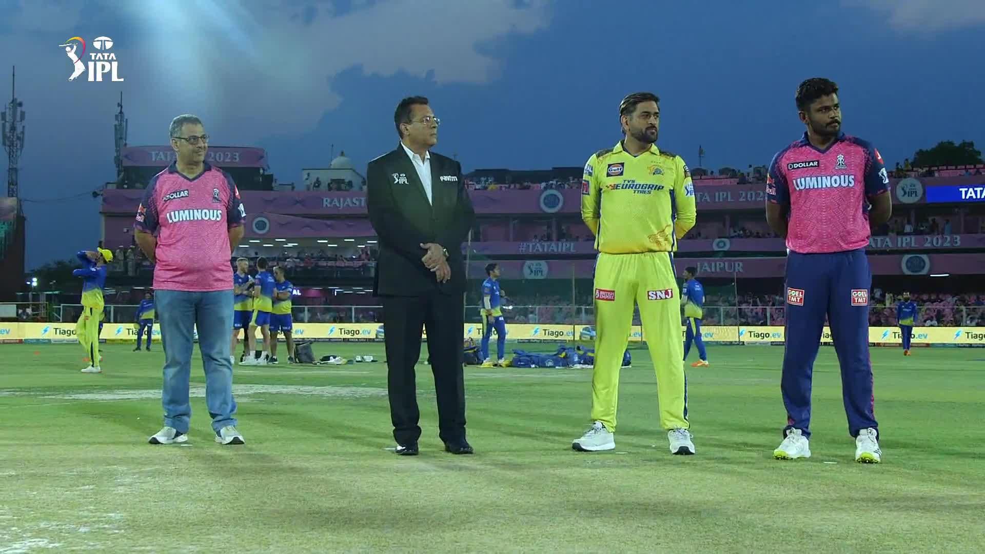 RR Opt To Bat vs CSK