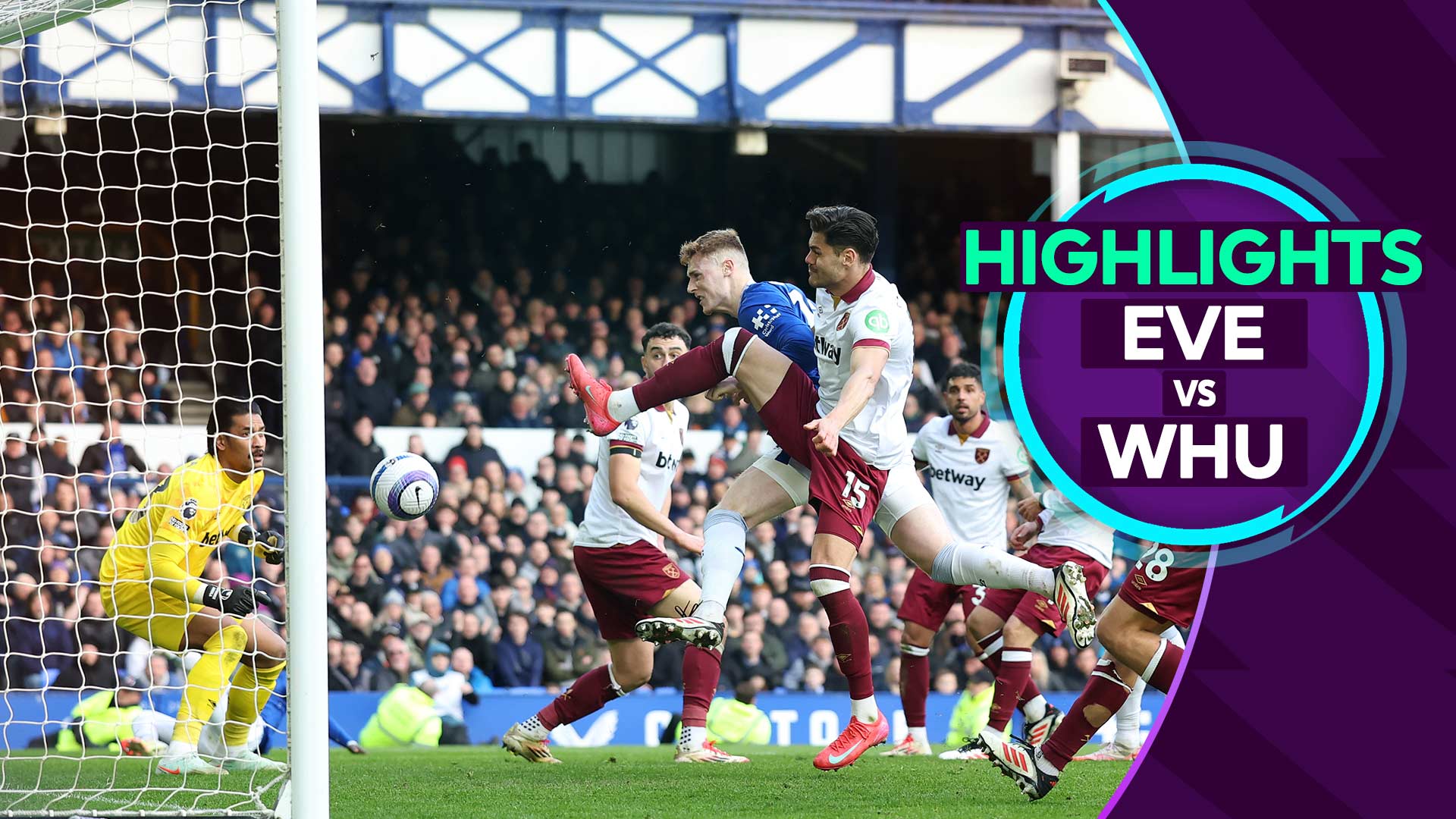 MW 29: Everton 1-1 West Ham Video | Premier League 2024/25 Match JioHotstar
