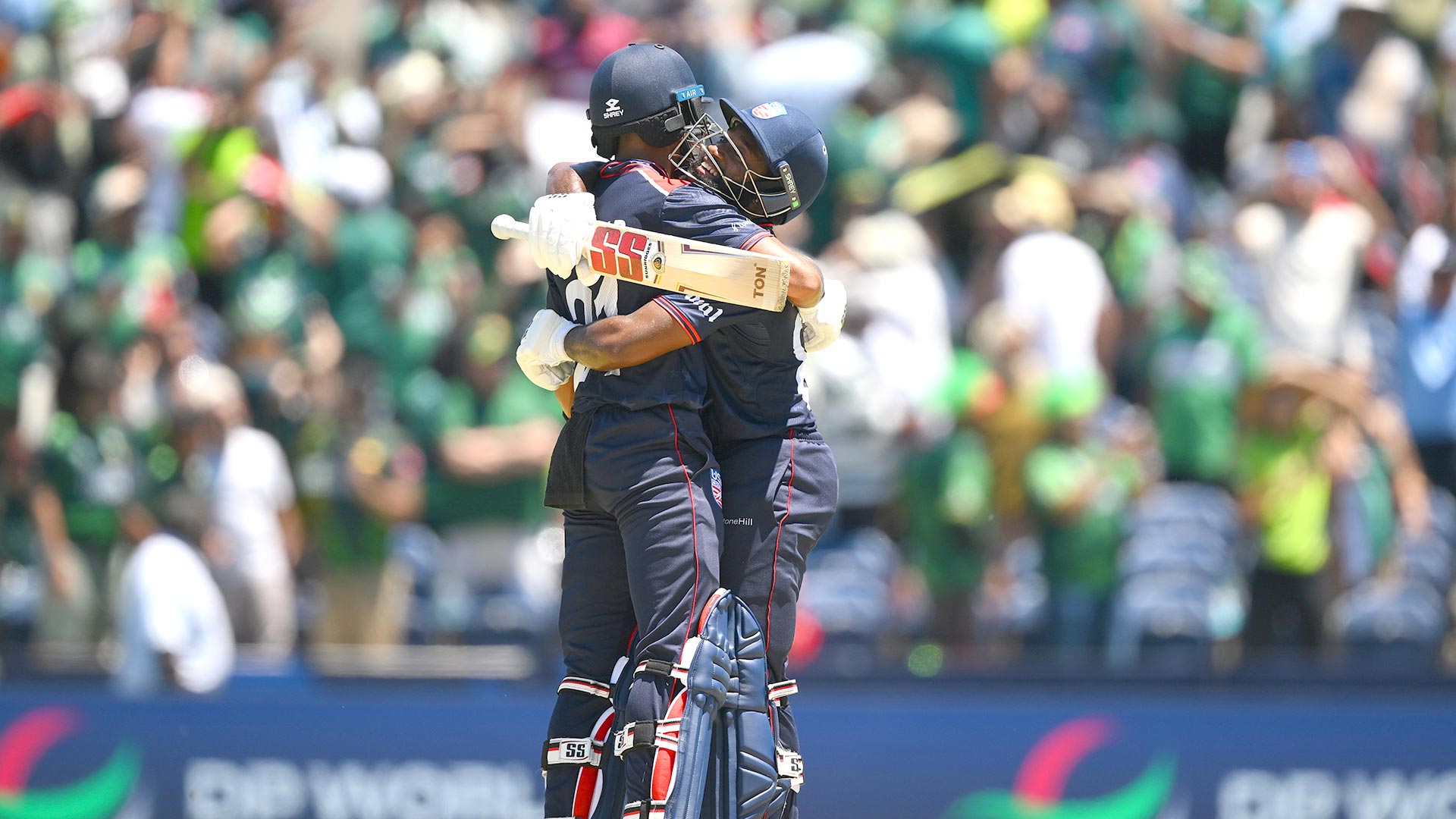 Huge Upset! USA Pip PAK in Super Over Video | ICC Men's T20 World Cup ...