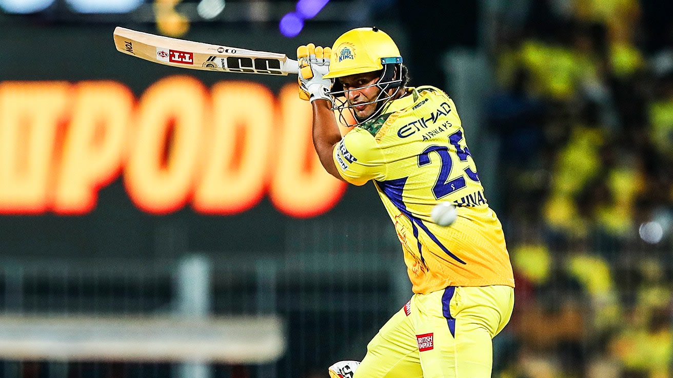 CSK vs GT - Dube Slams 7th TATA IPL Fifty