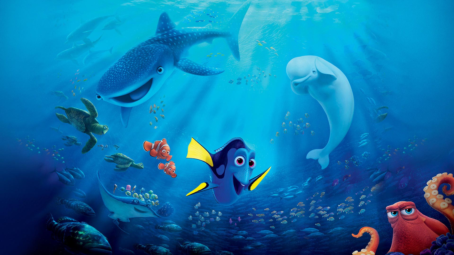 Finding Dory full movie. Kids film di Disney+.