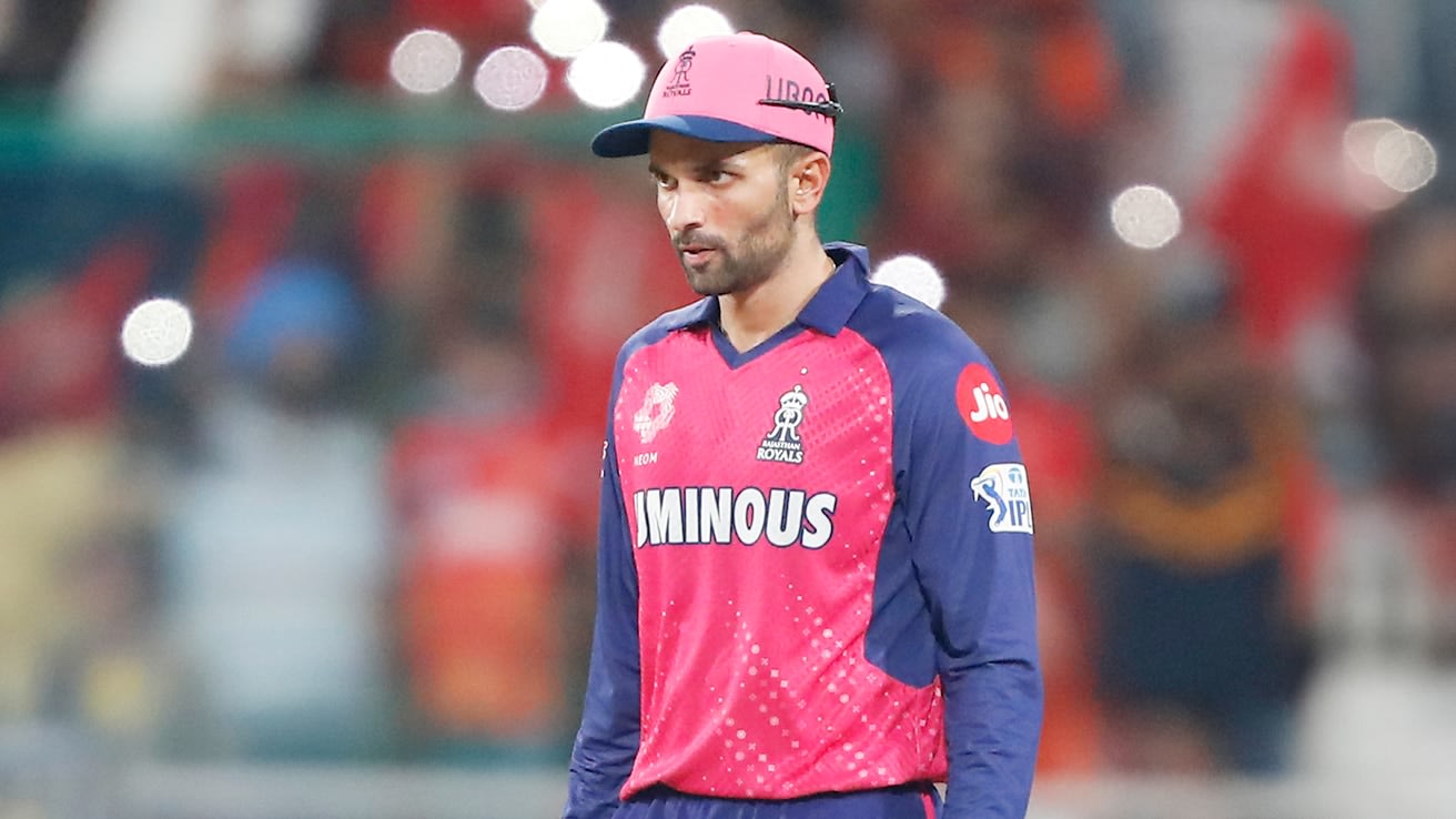 Maharaj Gets His First TATA IPL Wicket