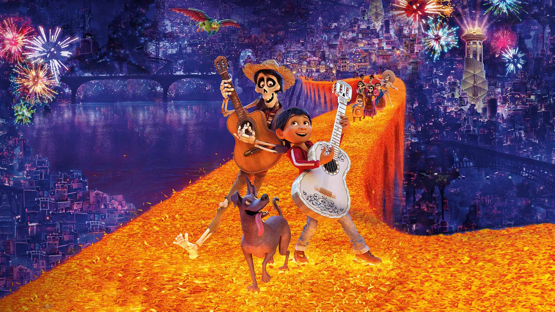 Nonton Coco Film di Disney+.