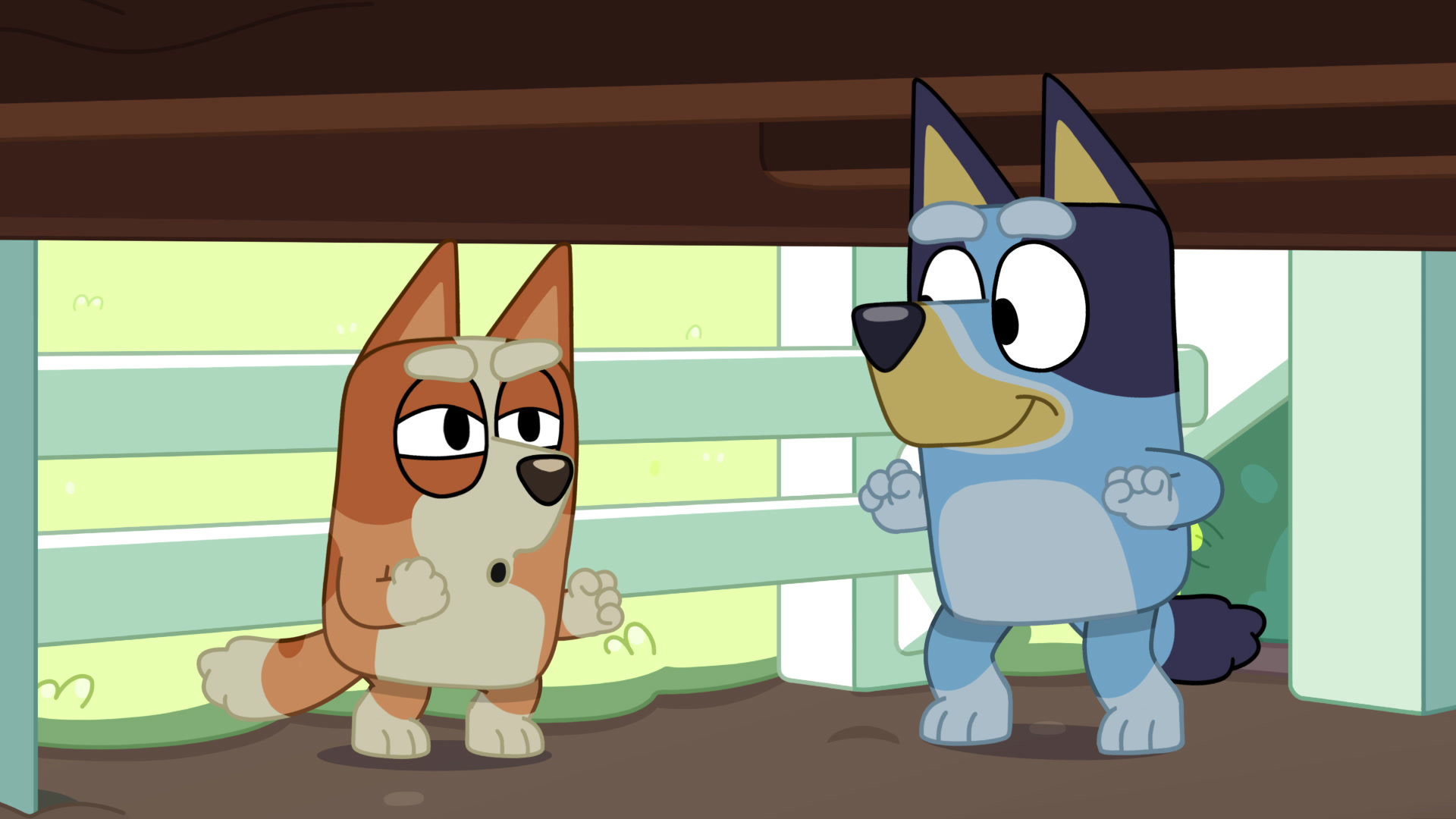 Watch bluey only on Watcho