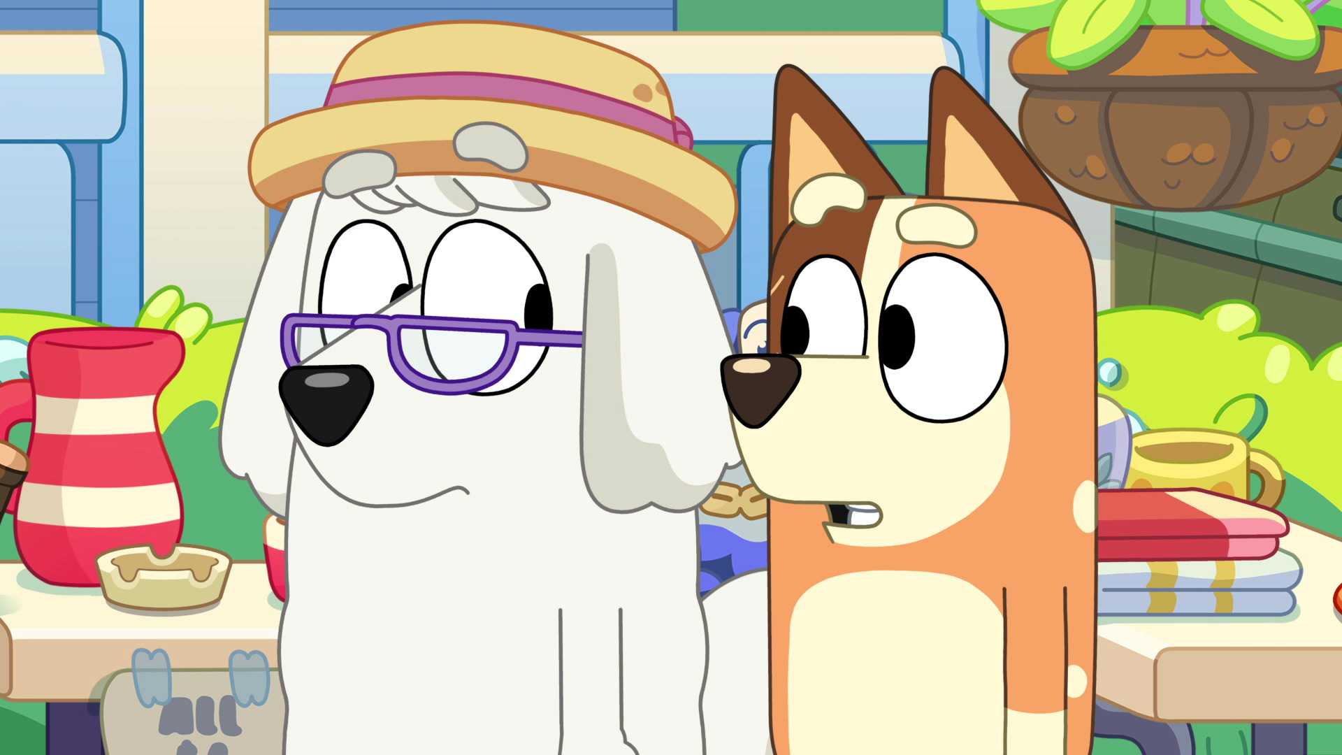 Watch bluey only on Watcho