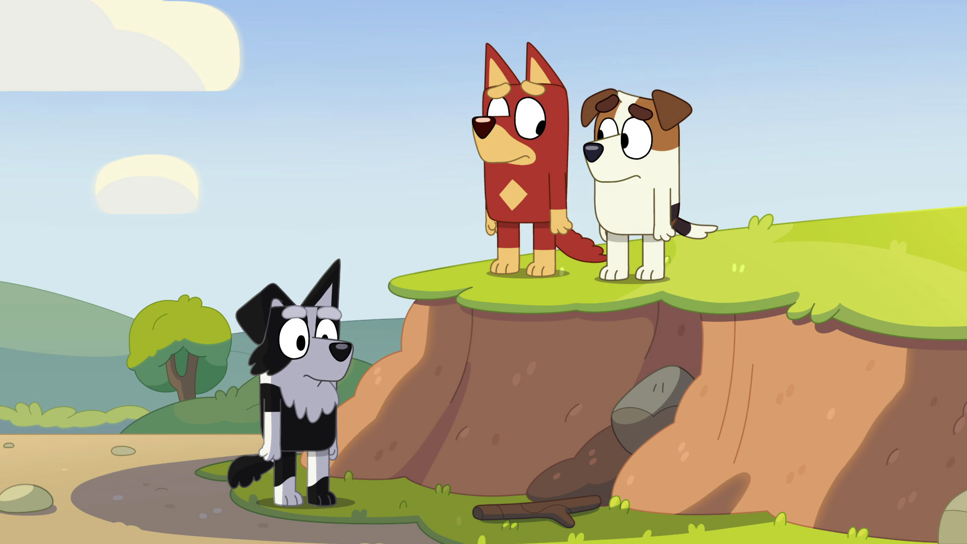 Watch bluey only on Watcho