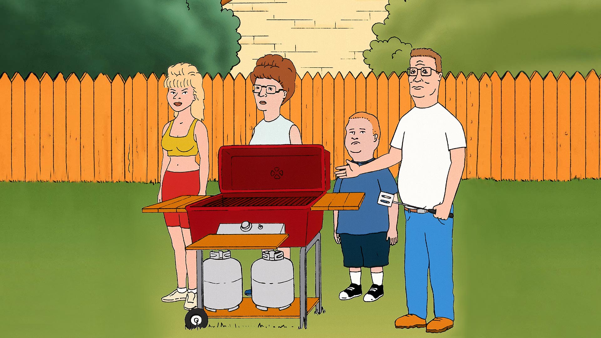 King of the Hill Animation Comedy Series, now streaming on Disney+