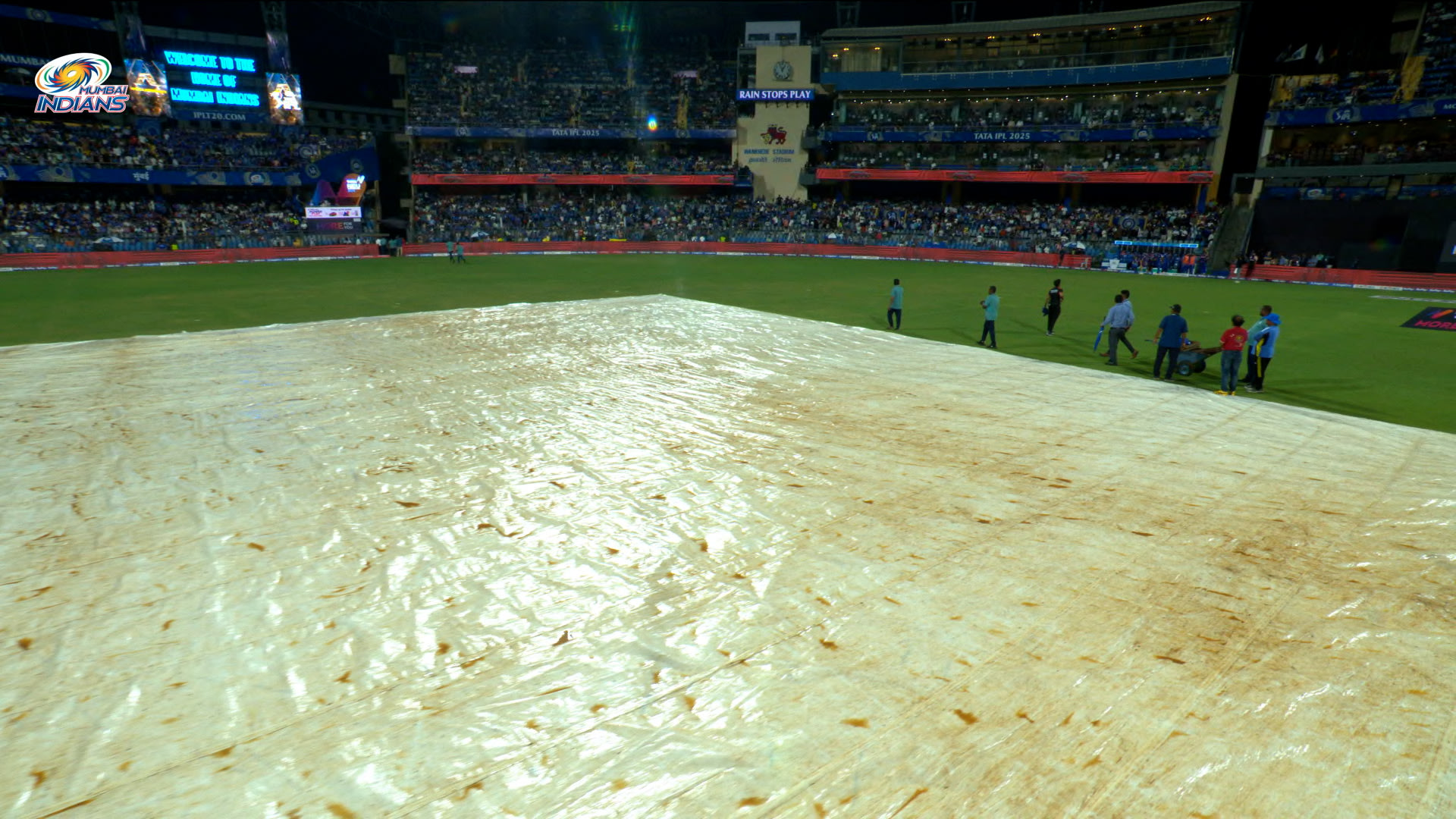Match Interrupted Due to Rain