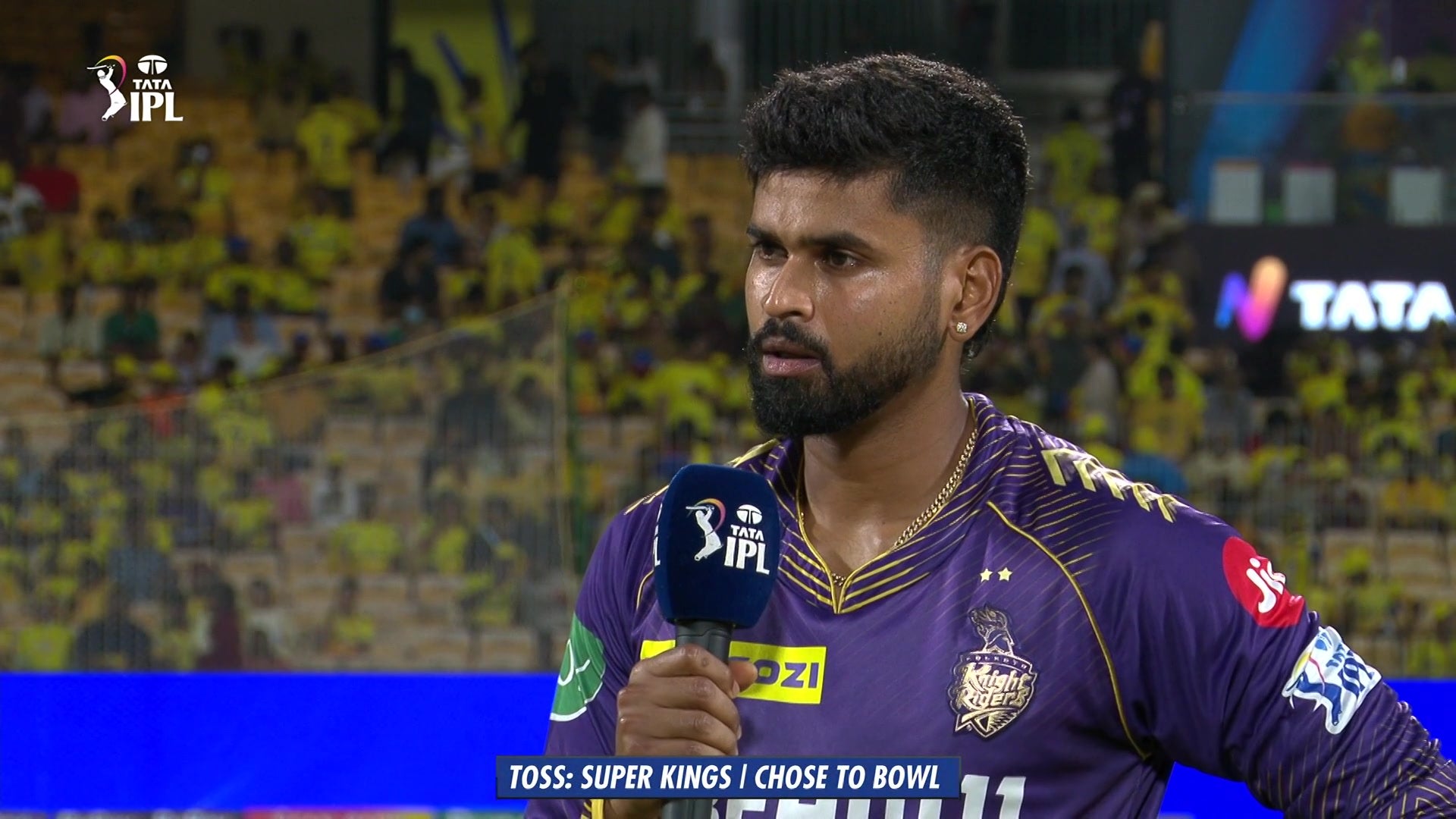CSK vs KKR - Pre-Match Interview - Shreyas Iyer