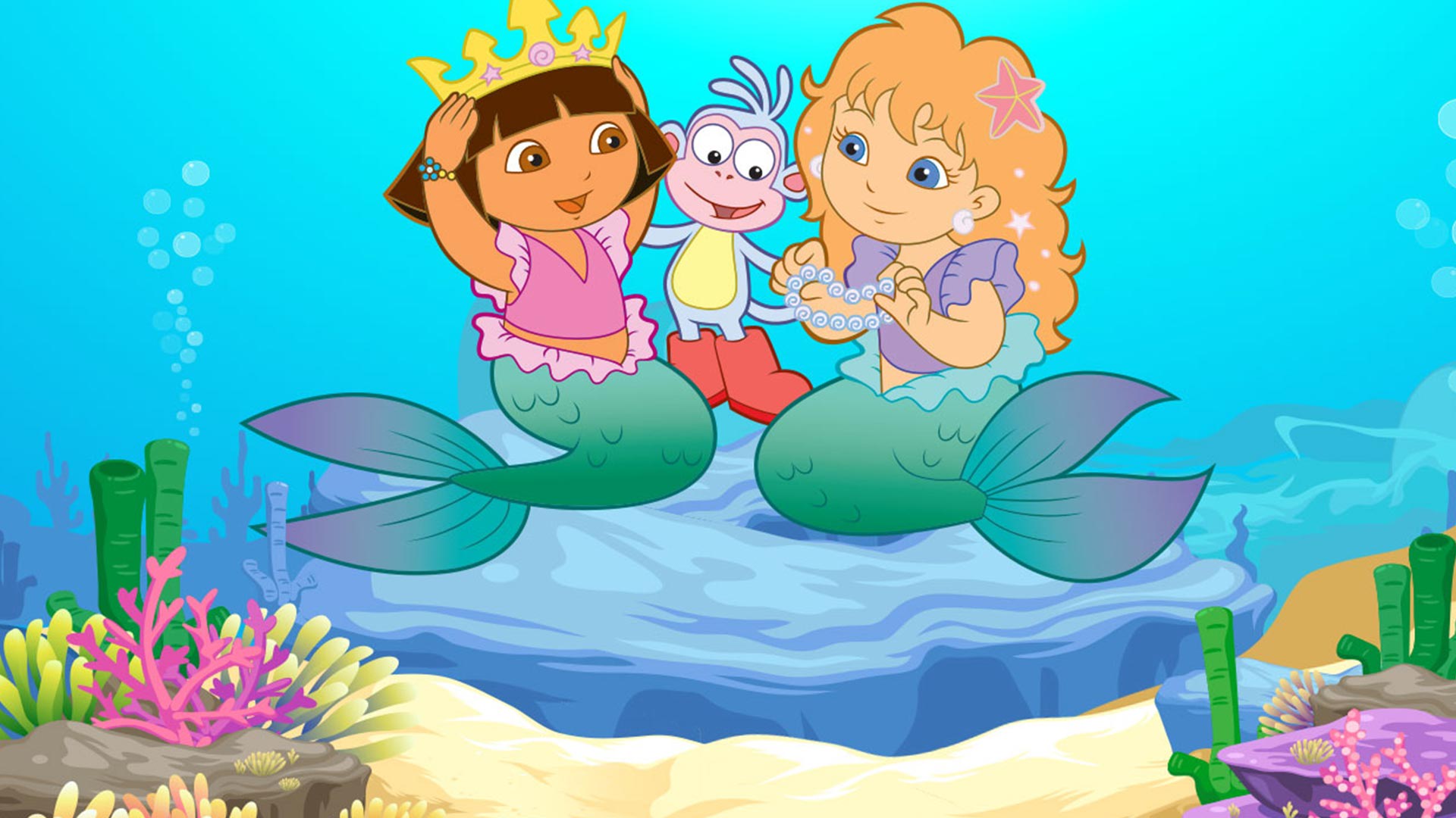 Watch Dora Saves The Mermaids - JioHotstar