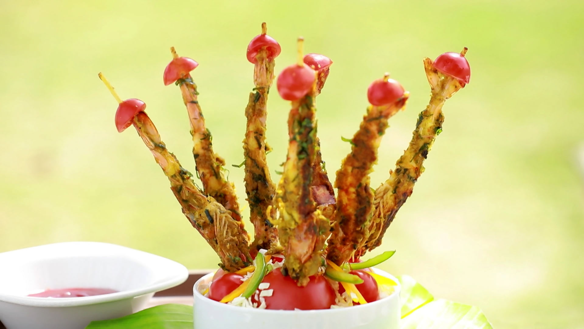 Watch Chef Jismi's Arrow Prawns Online