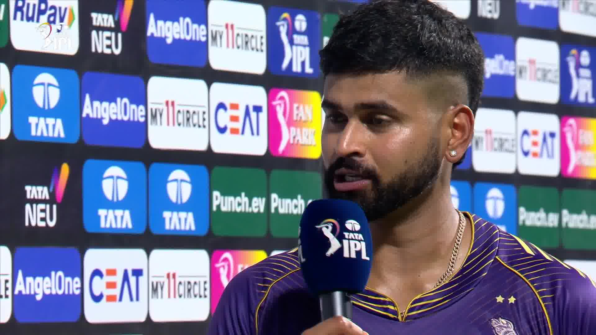 KKR vs RCB - Post-Match Interview - Shreyas Iyer