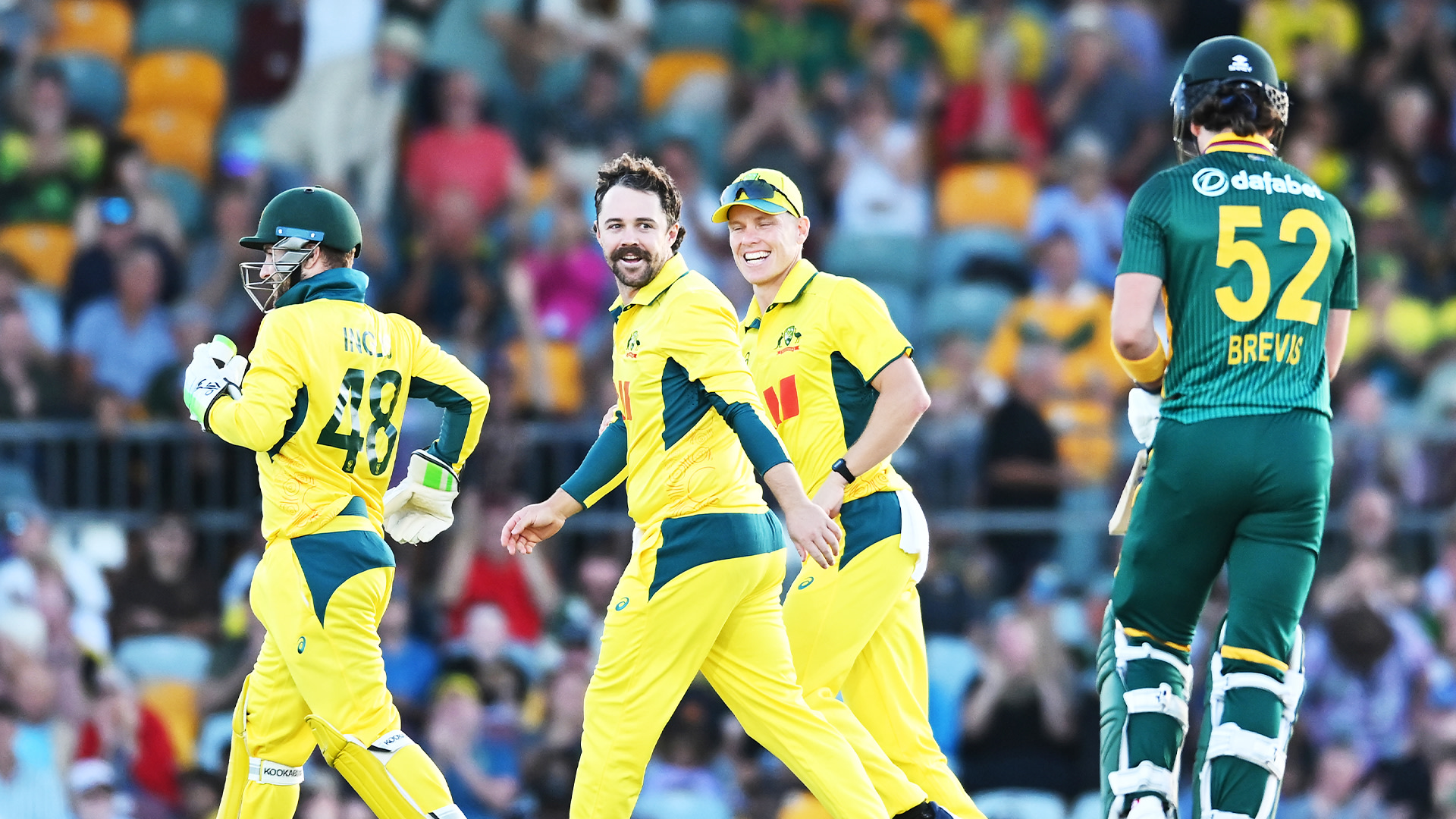 AUS vs SA, 1st ODI: SA Fall of Wickets