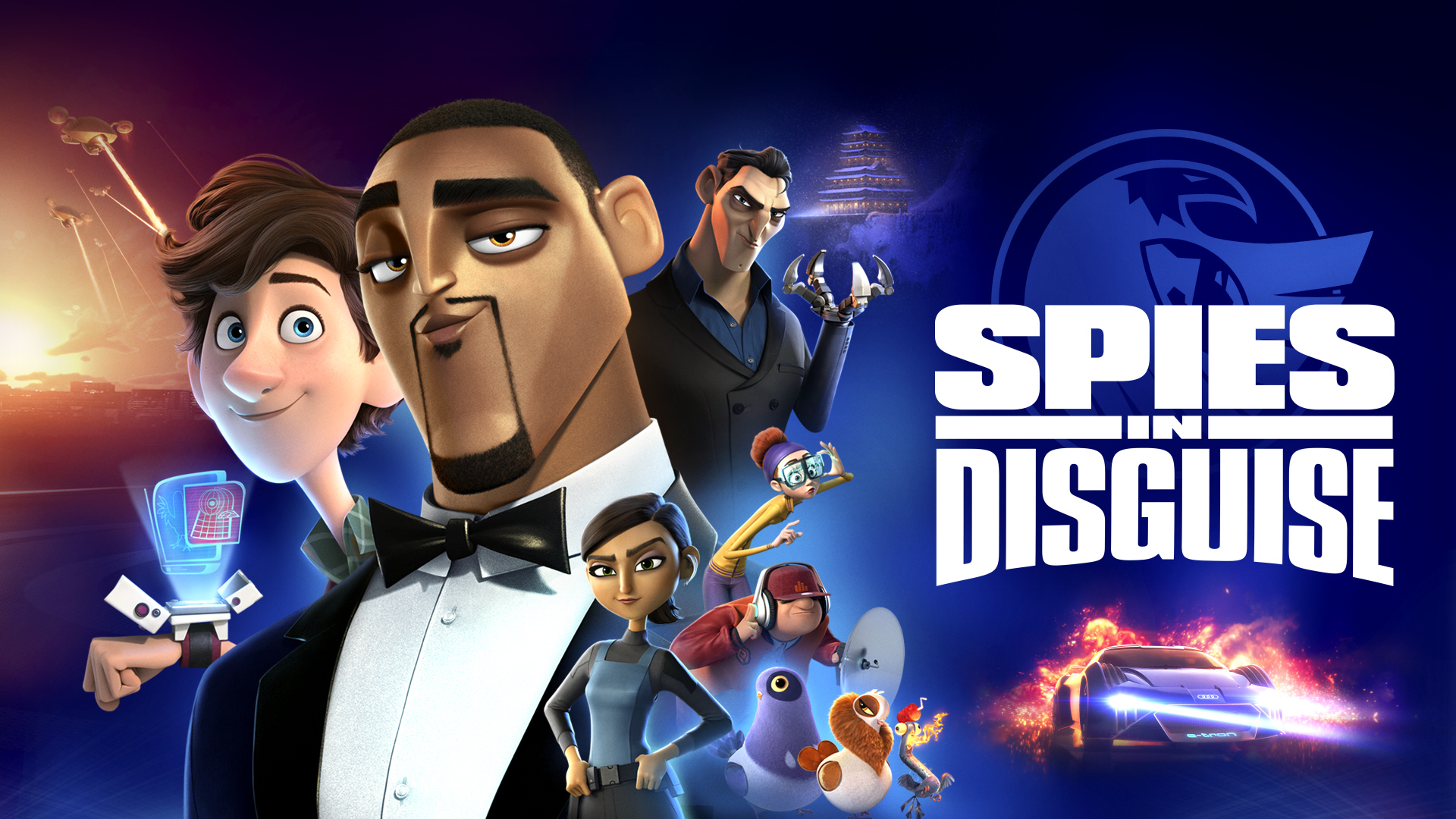 Spies in Disguise on Disney+ Kuwait | English Korean Turkish Spanish ...