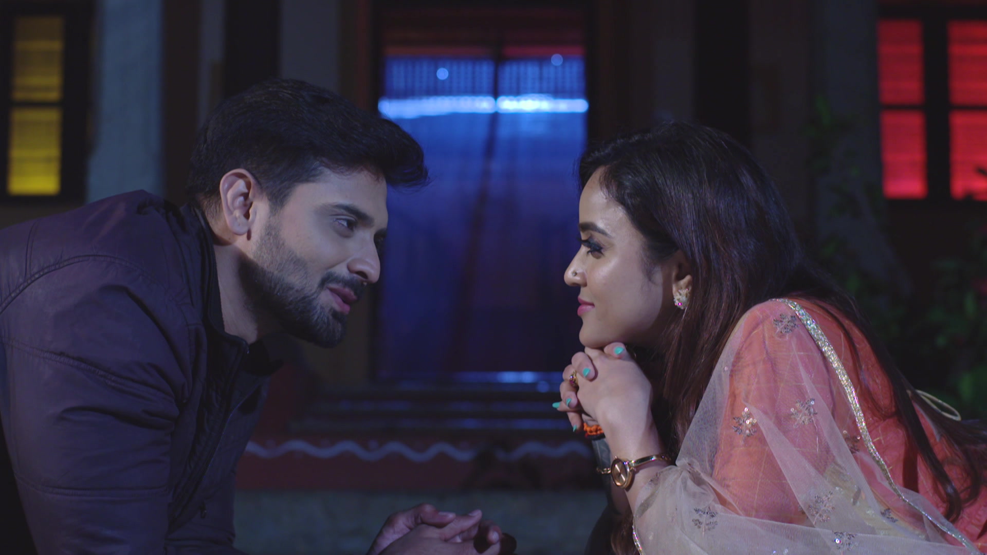 Watch Raja, Indira's Romantic Moment Online