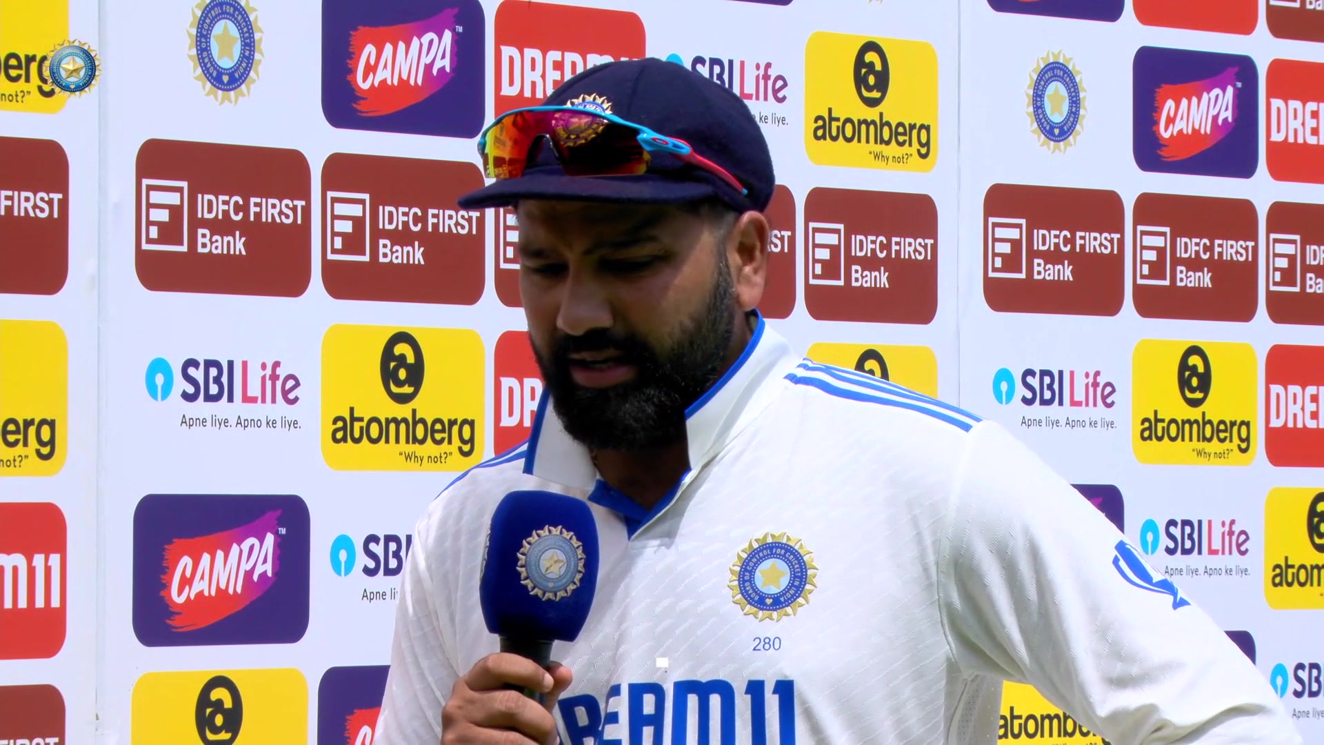 IND vs NZ - Post-Match Interview - Rohit Sharma