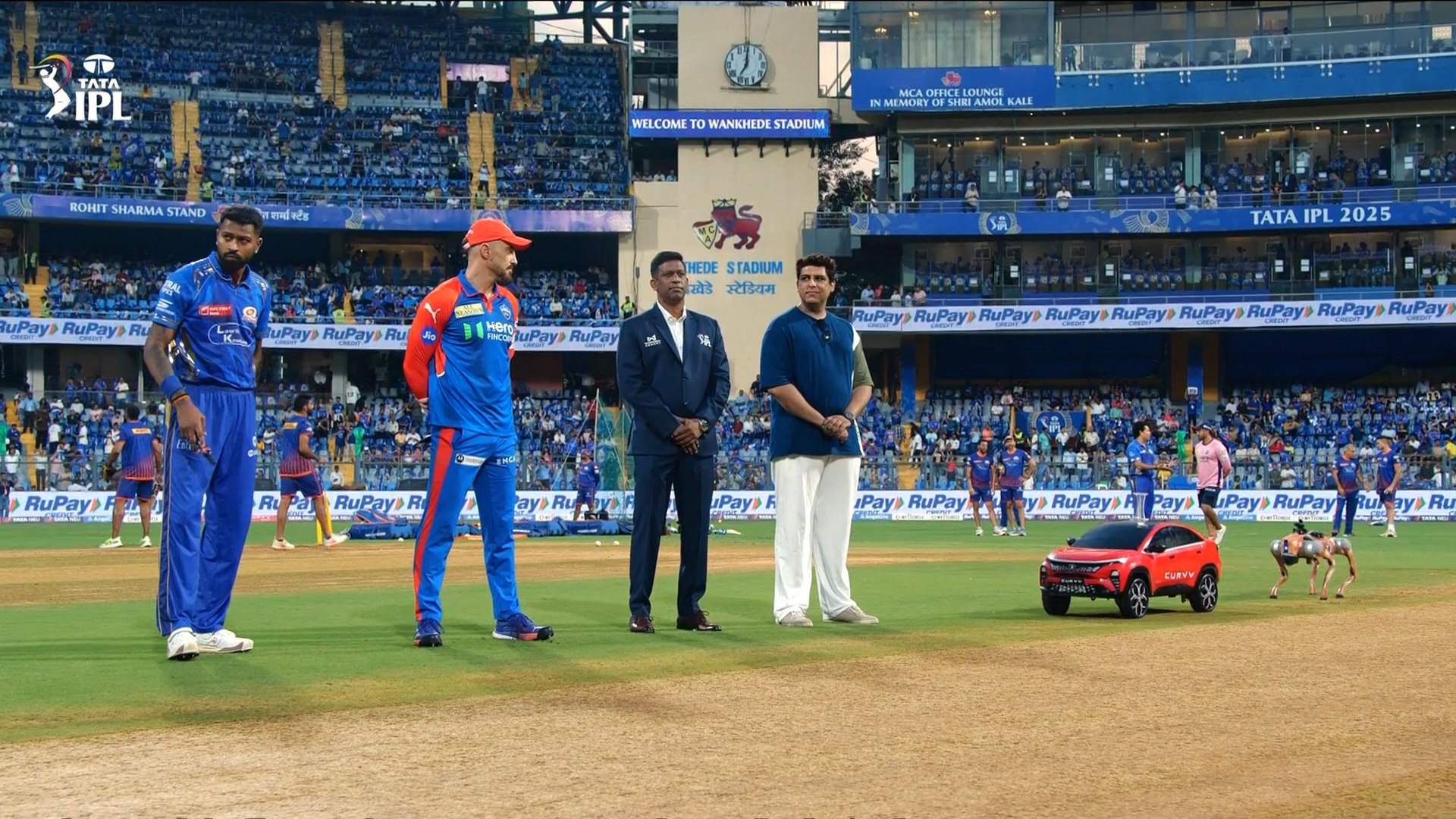 Toss! Faf-led DC Opt to Field vs MI