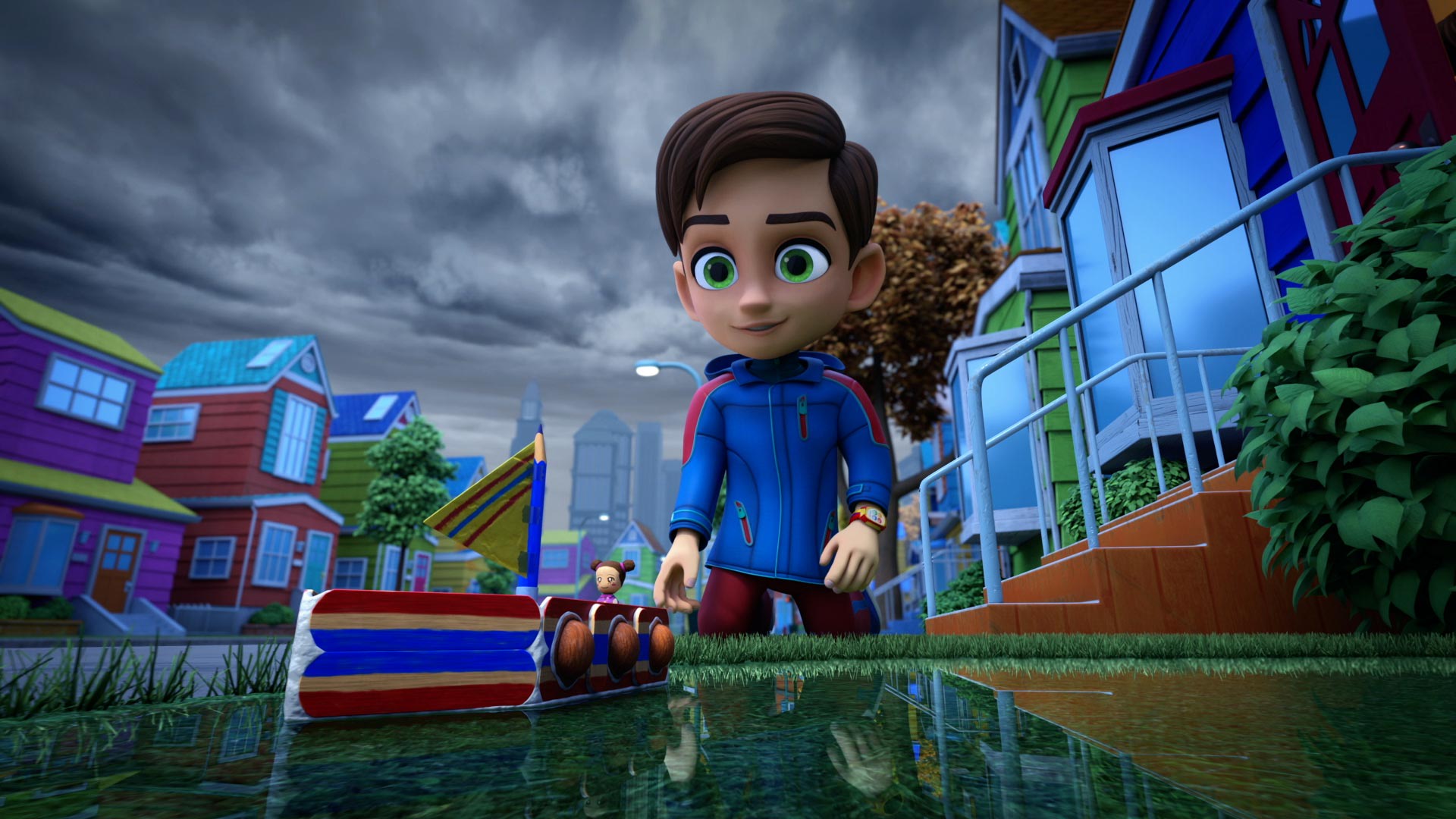 Nonton Bubble Trouble / Rainy River Run Season 3 Episode 5 - Bubble ...