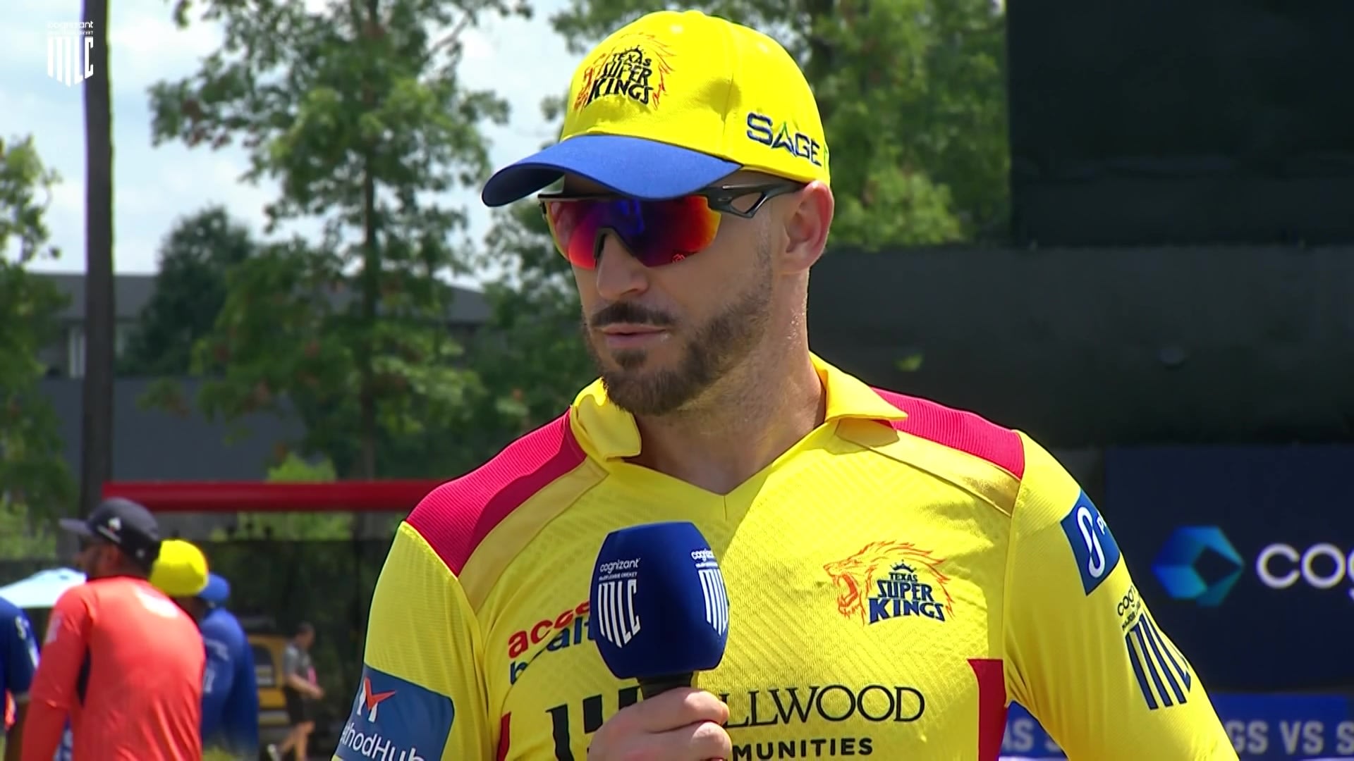 SFU vs TSK - Pre-Match Interview - Faf du Plessis SFU vs TSK - Pre-Match Interview - Faf du Plessis