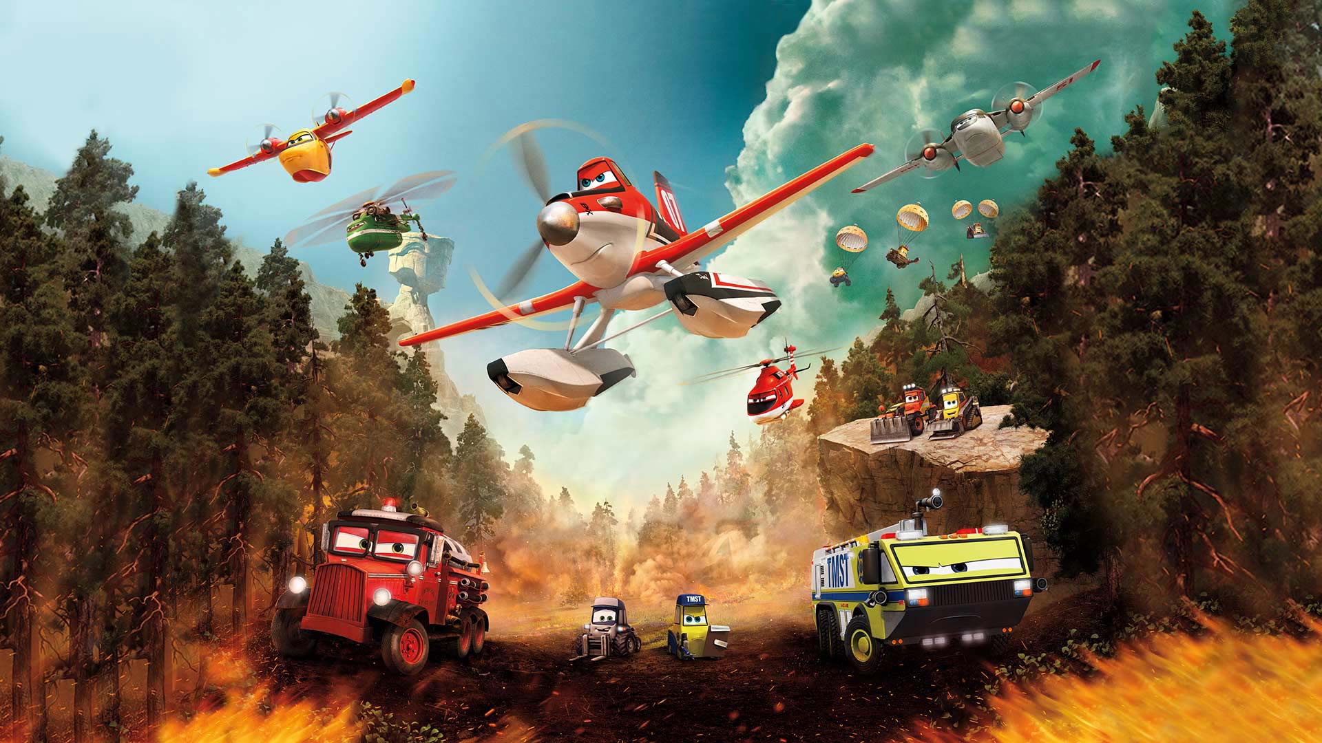 Planes: Fire & Rescue on Disney+ South Africa | English Animation Movie