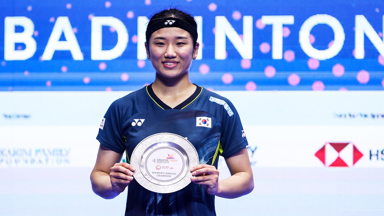 BWF Singapore Open - An Se Young vs Chen Yufei - Highlights Video | BWF 2024 Match JioHotstar