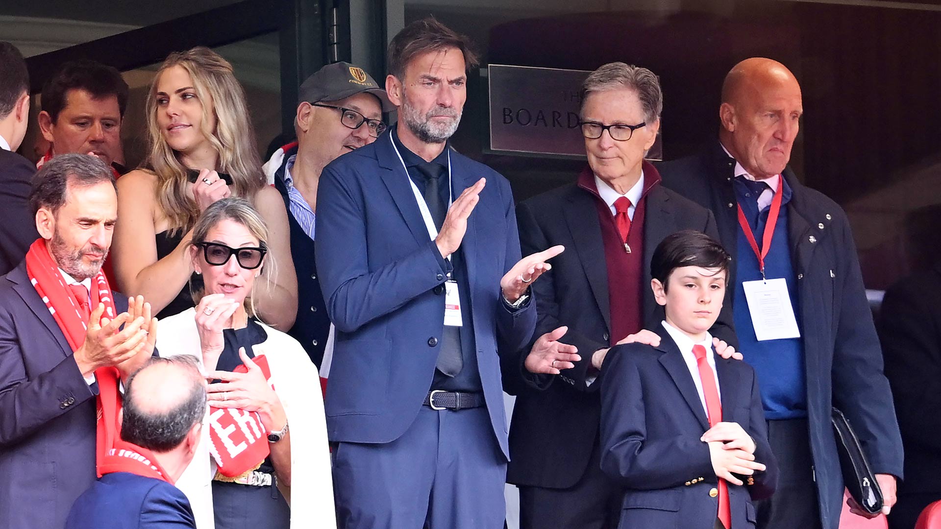 YNWA with Klopp and Gerrard