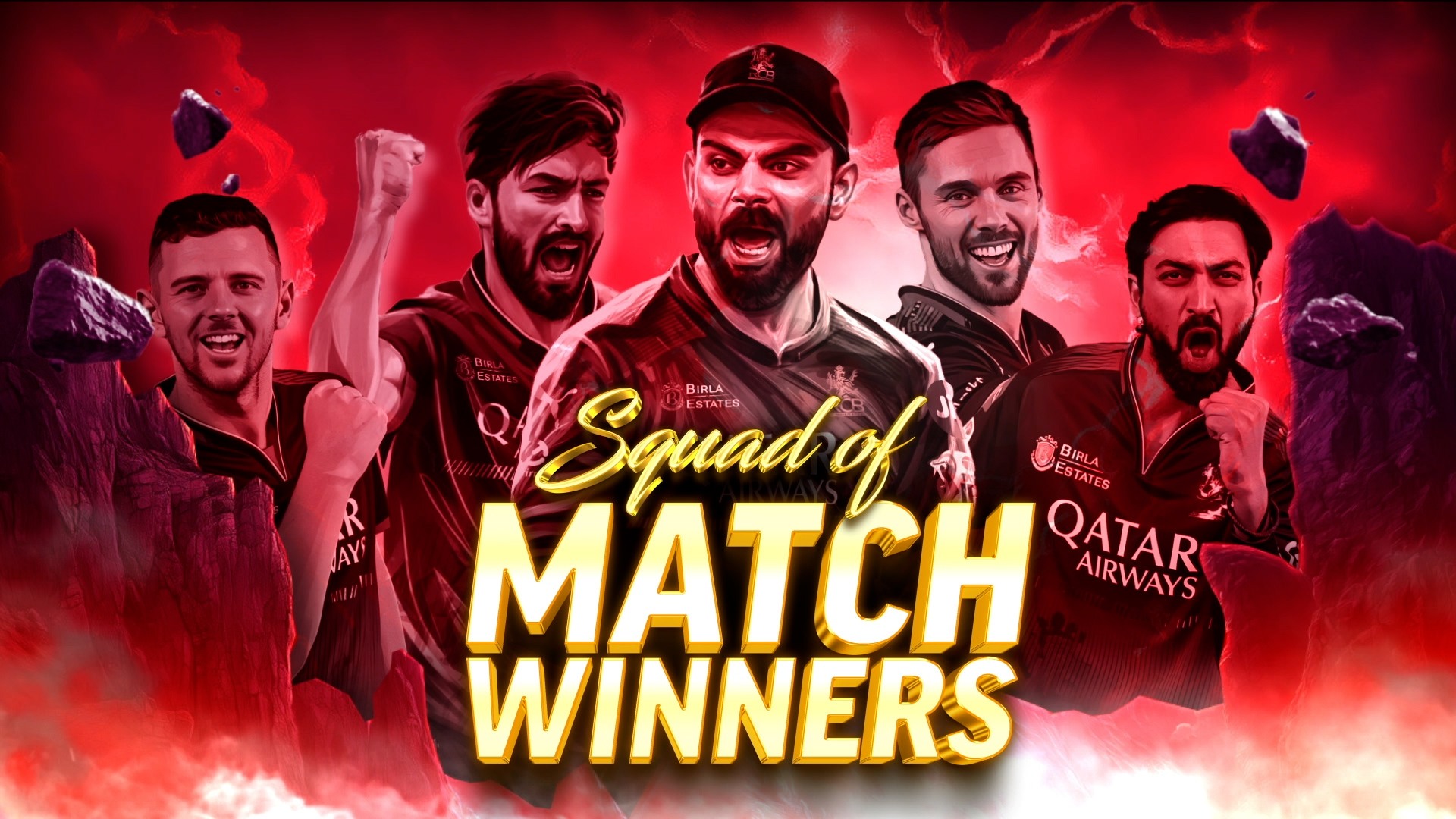 Squad of Match Winners ft. RCB
